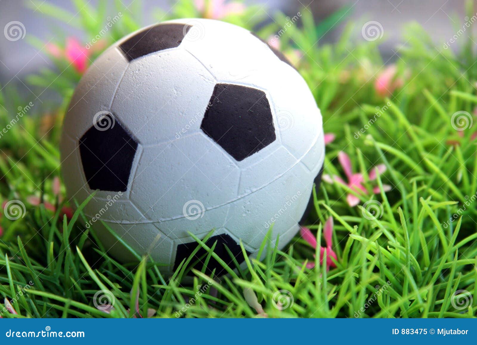 Balompié imagen de archivo. Imagen de redondo, negro, retroceso - 883475