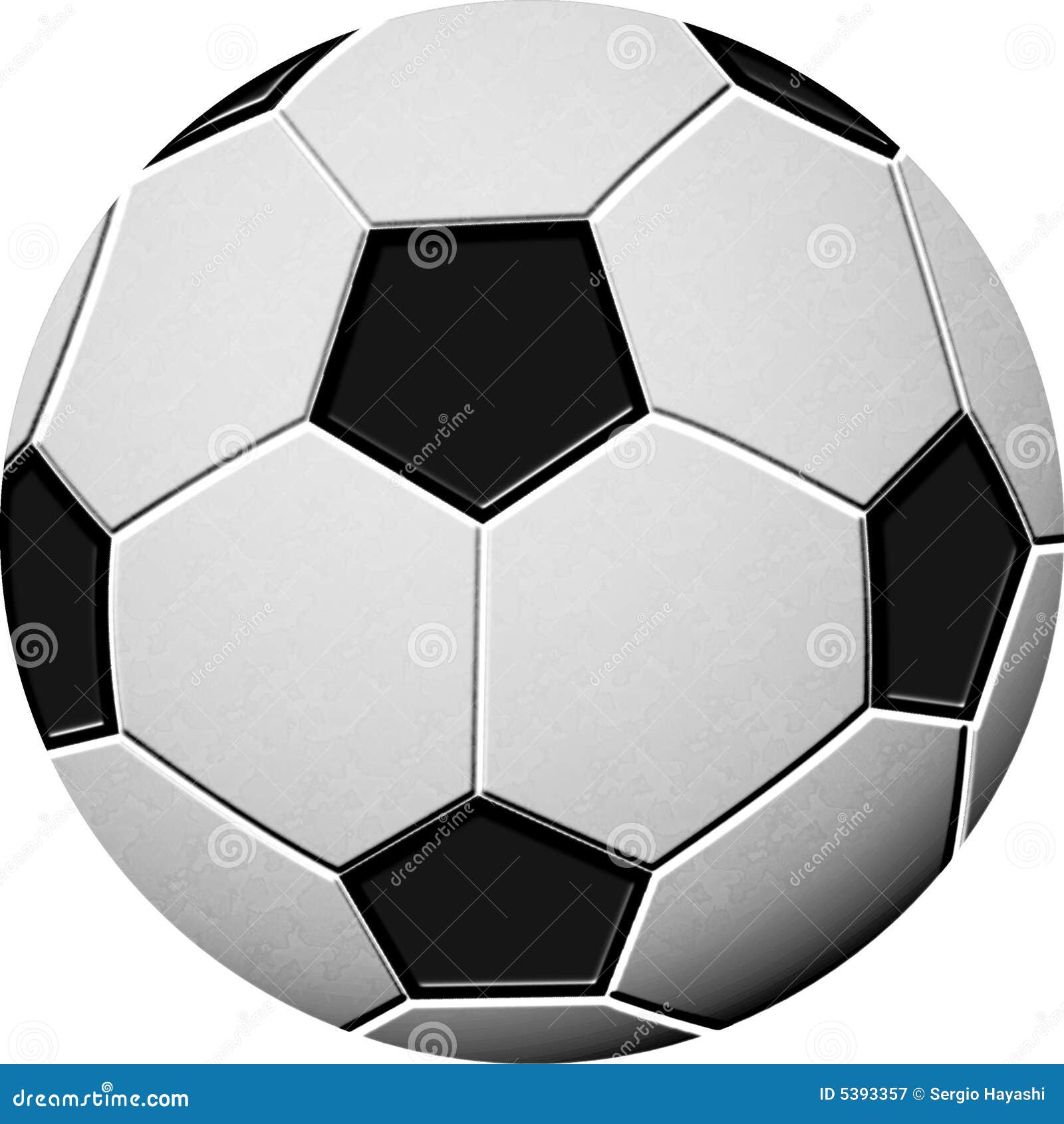 Balon de futebol ilustração stock. Ilustração de competitivo - 5393357