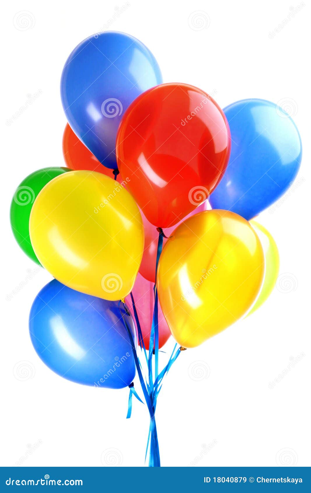 Balony obraz stock. Obraz złożonej z kolorowy, cios, kolor - 18040879