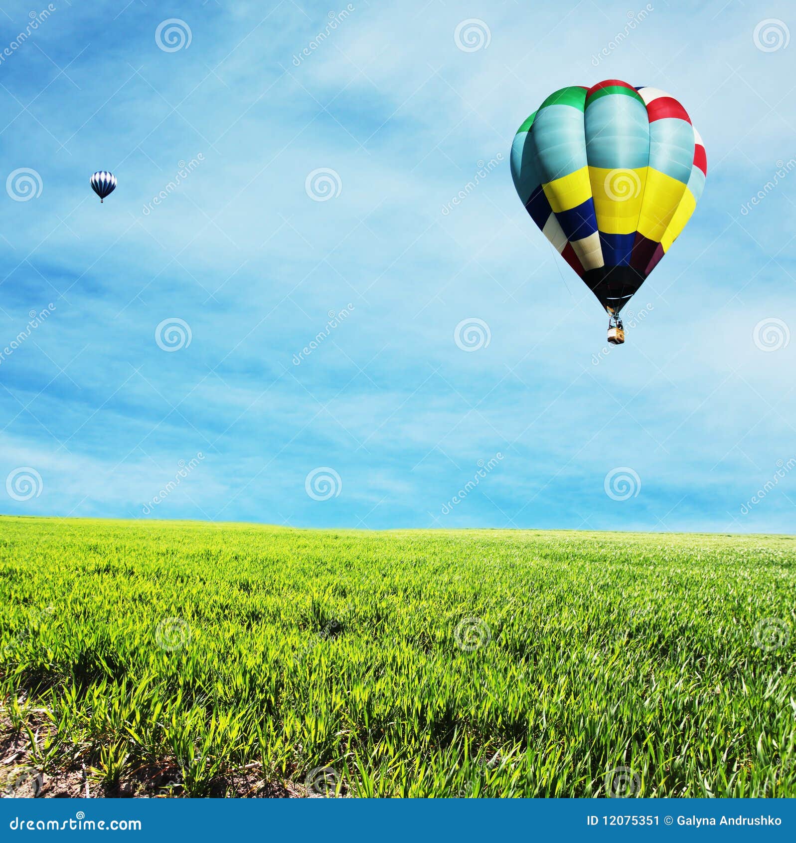 Baloon stock image. Image of balloon, rise, travelling - 12075351