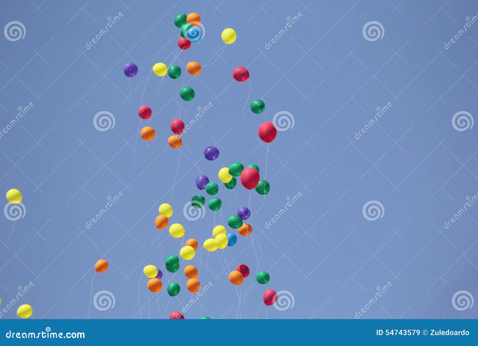 Baloon in Red Green Blue Yellow 1 Stock Image - Image of green, blue ...