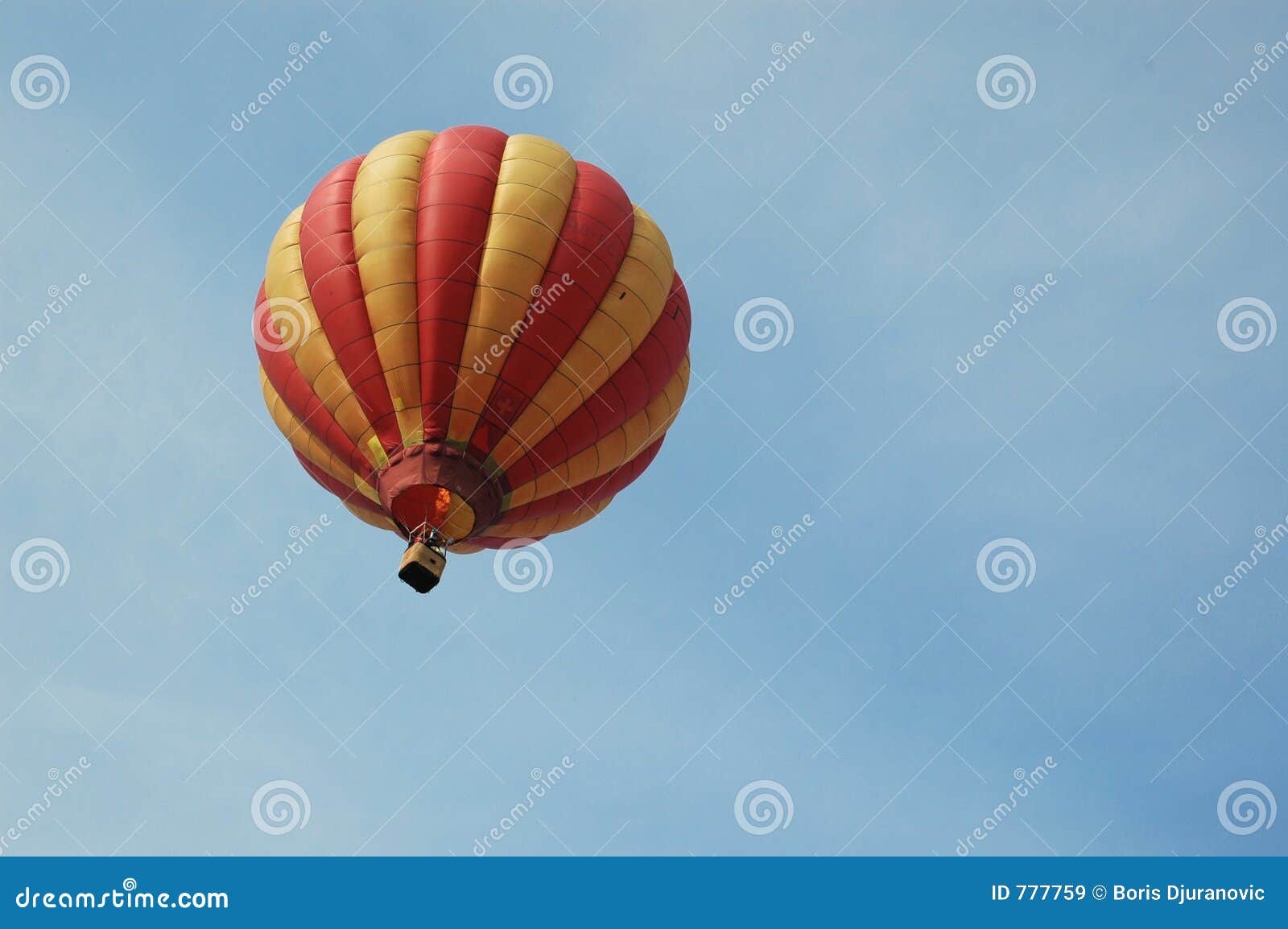 Baloon on the sky stock image. Image of exotic, gliding - 777759