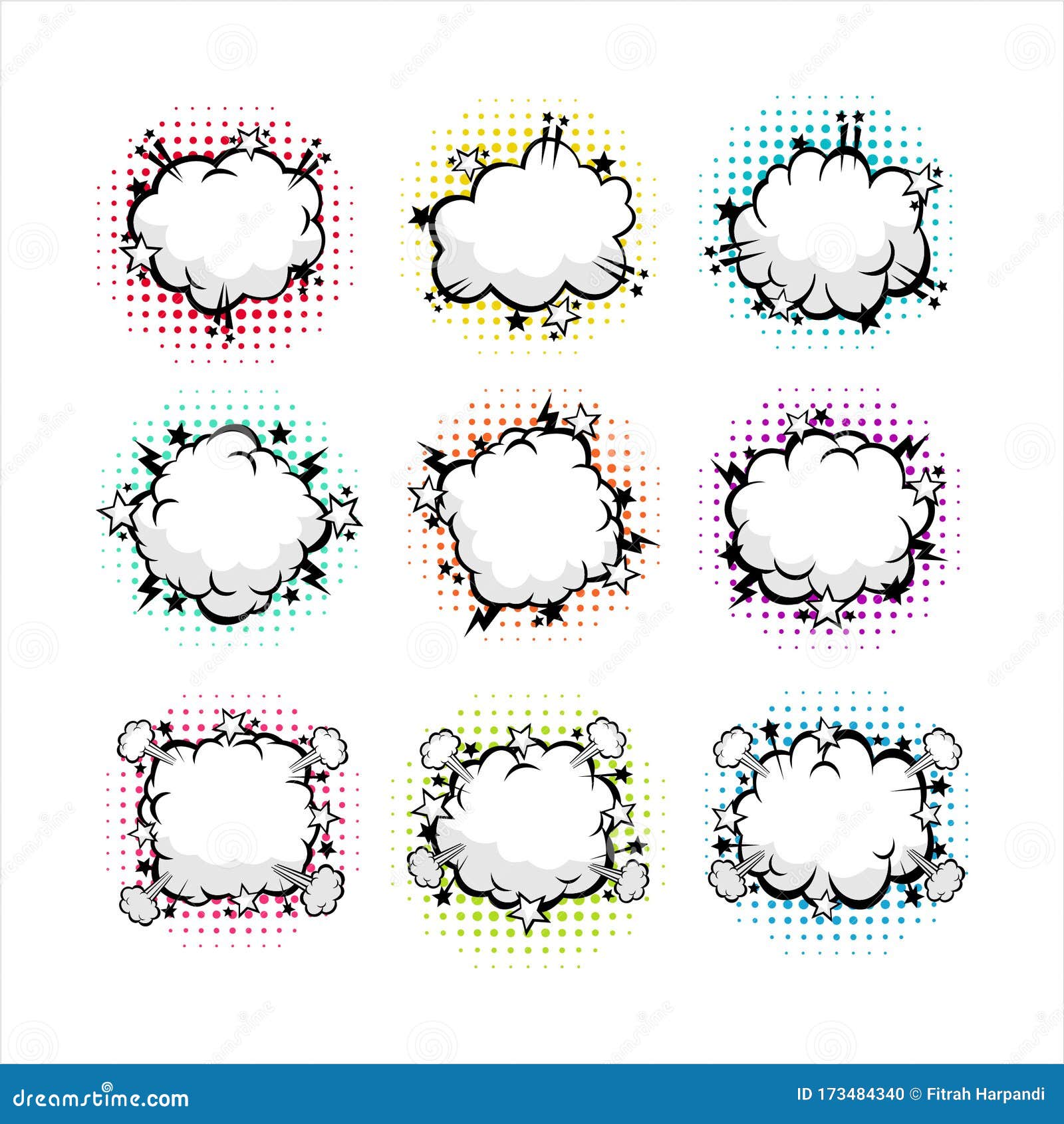 Baloon Text Comic Pop Art Style Vector Illustration | CartoonDealer.com ...