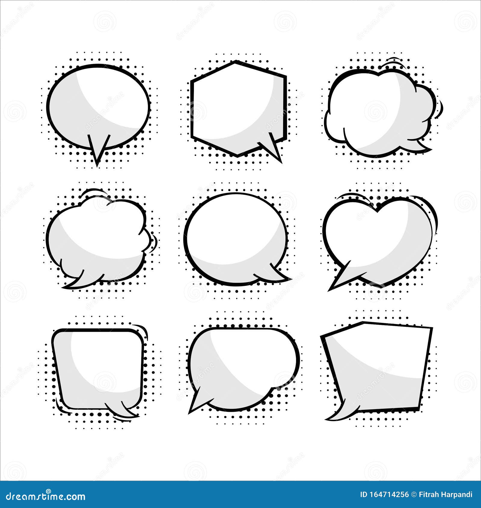 Baloon Text Comic Pop Art Style Vector Illustration | CartoonDealer.com ...