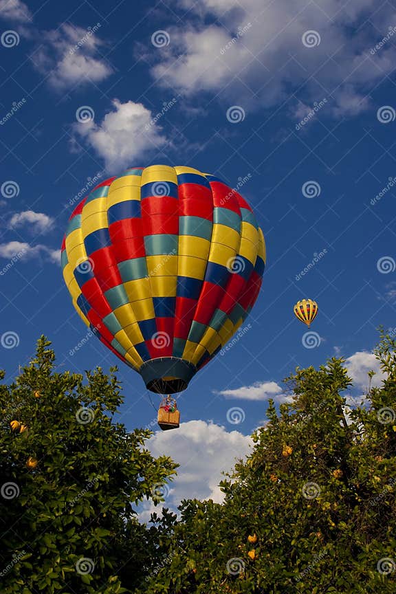 Balooning stock photo. Image of flying, aviation, blue - 9869760