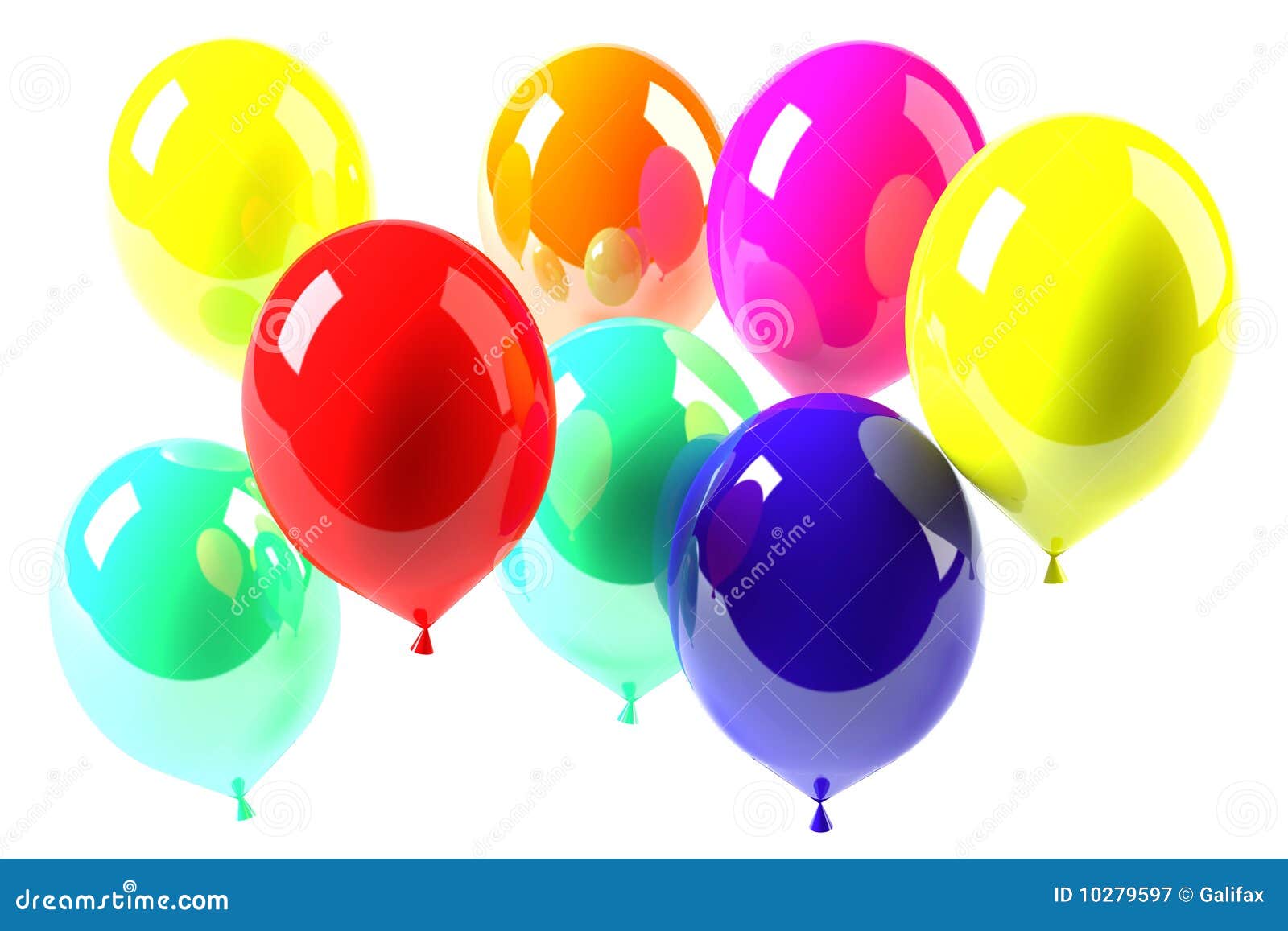 Baloons stock illustration. Illustration of surprise - 10279597