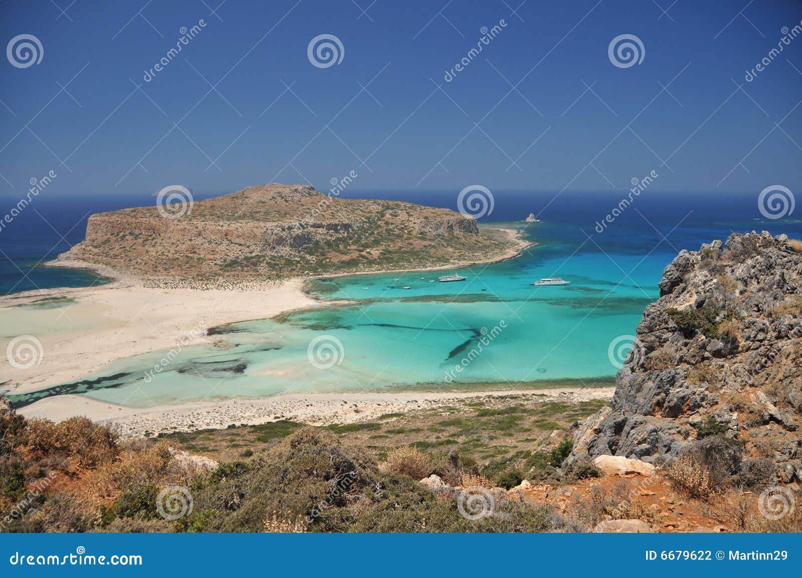 Balos beach stock photo. Image of kreta, greece, landscape - 6679622