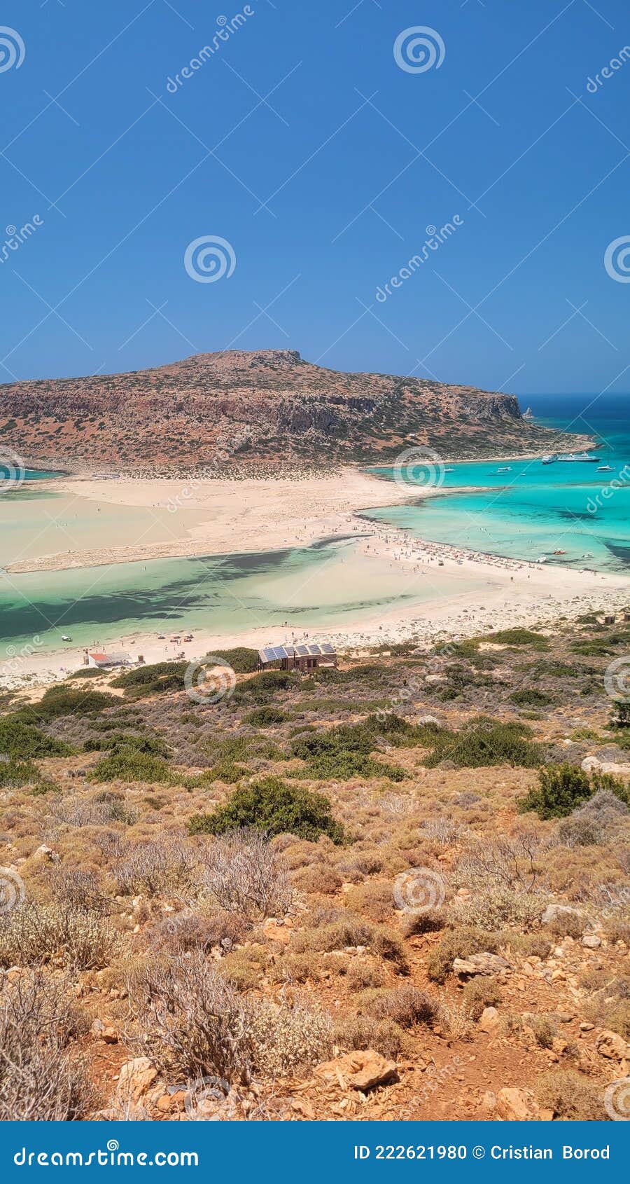 Balos Beach, Creta Island Greece Stock Photo - Image of balos, island ...