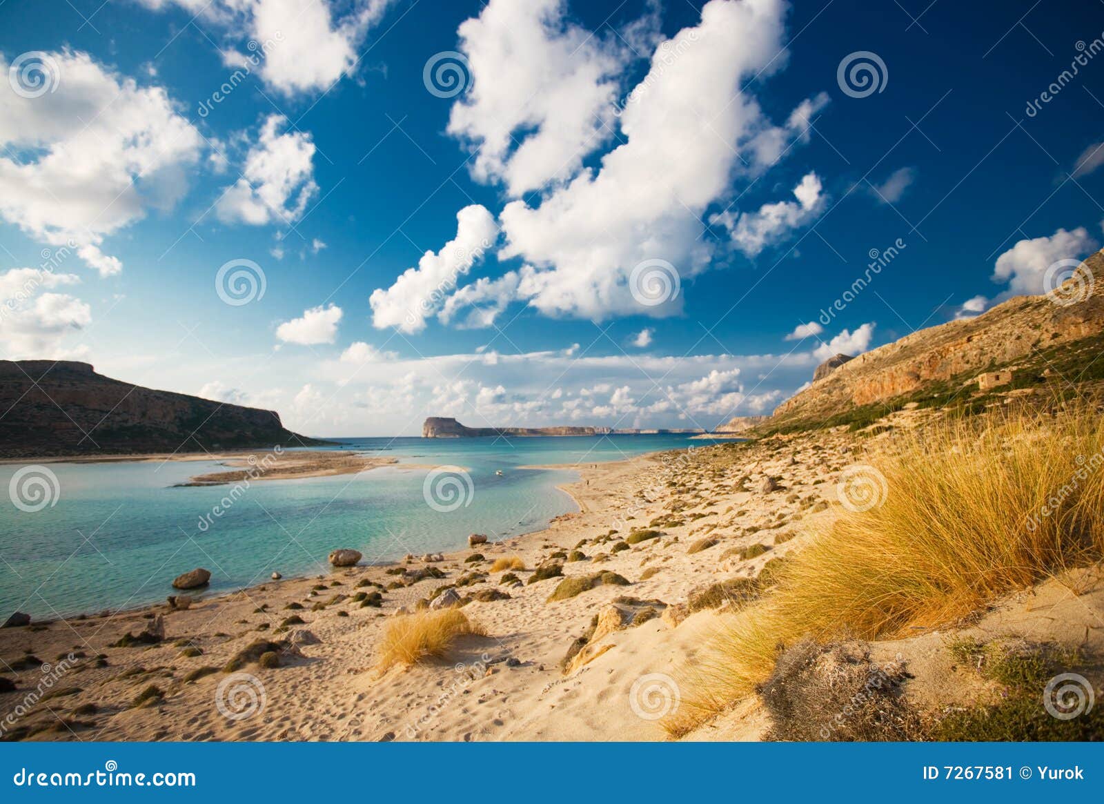 Balos beach, crete, greece stock image. Image of landscape - 7267581