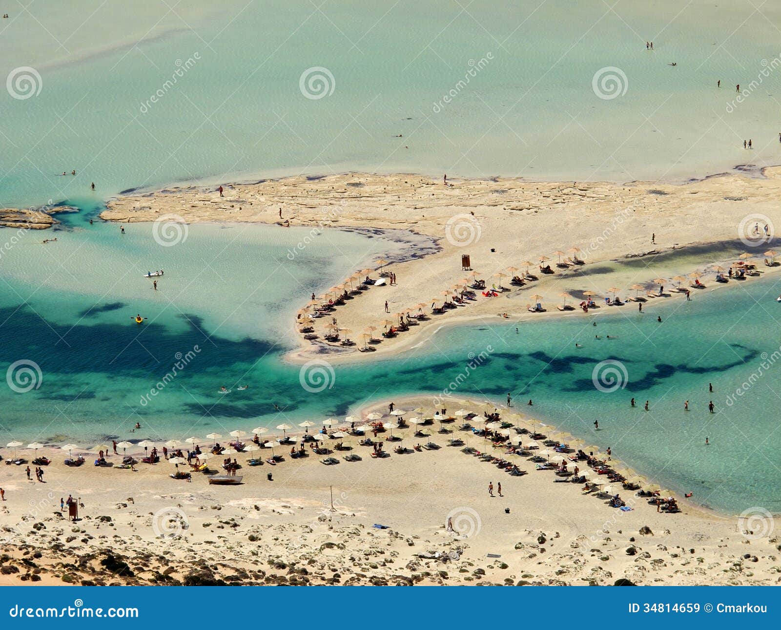 Balos beach in Crete stock image. Image of crete, european - 34814659
