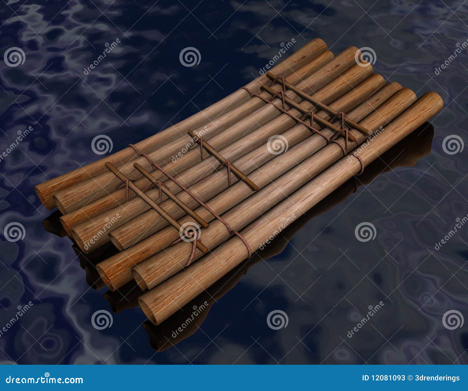 Balsa stock de ilustración. Ilustración de rinda, barco - 12081093