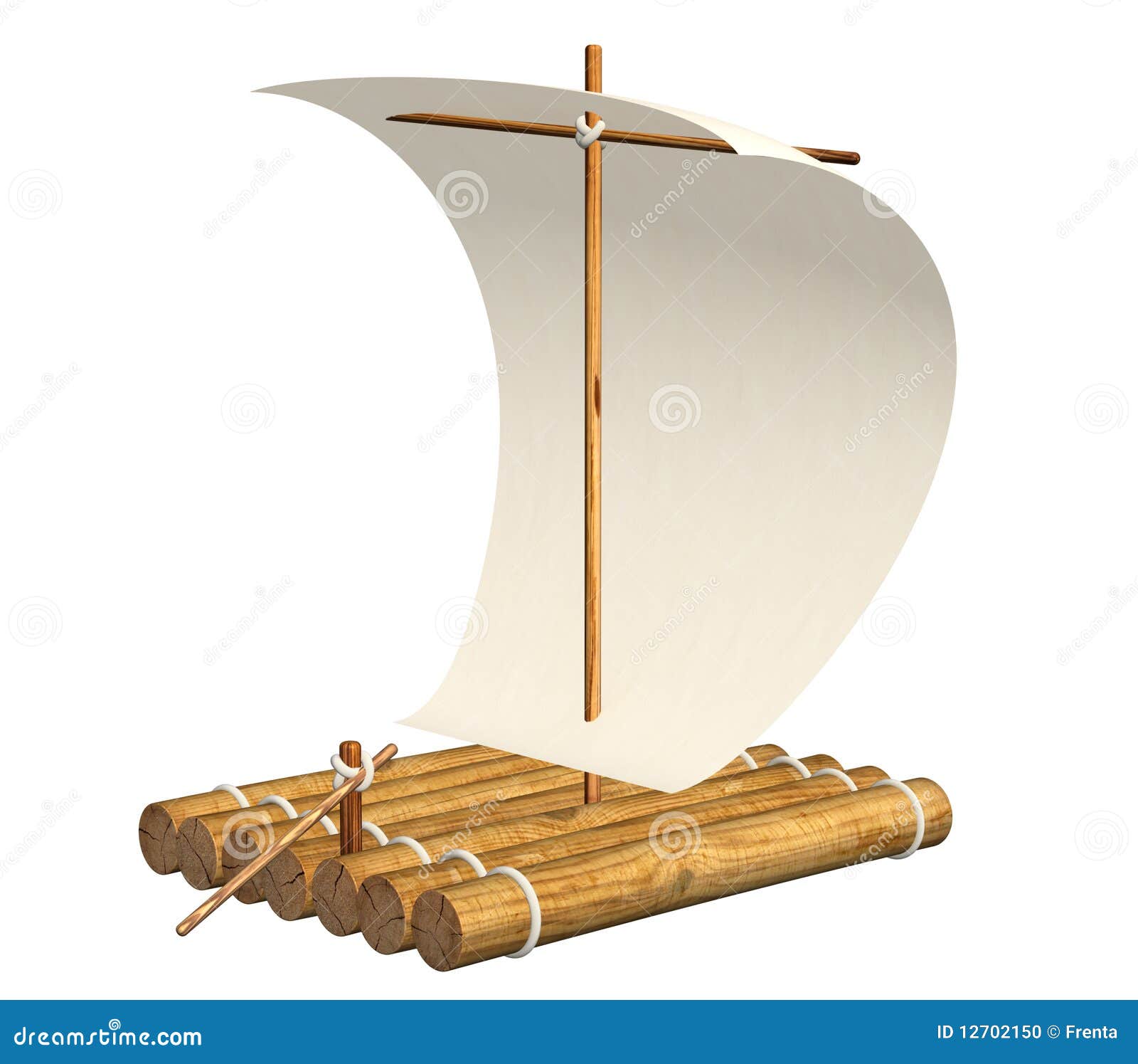 Balsa stock de ilustración. Ilustración de vela, delantero - 12702150