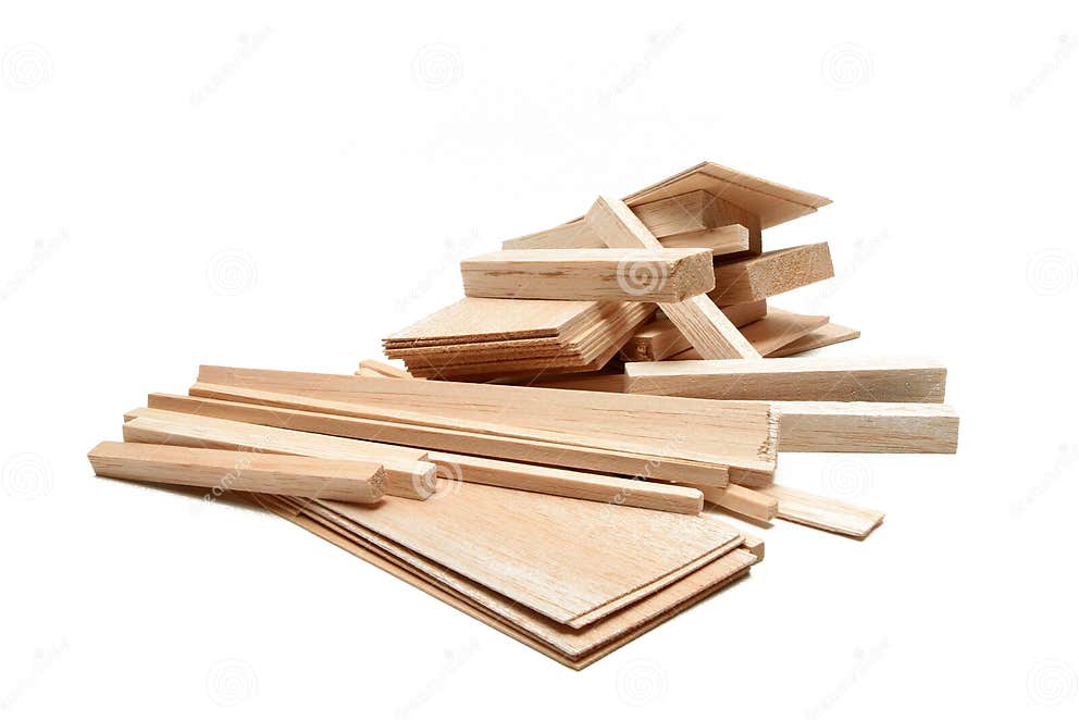 Balsa Wood stock photo. Image of thick, isolated, wood - 7163956
