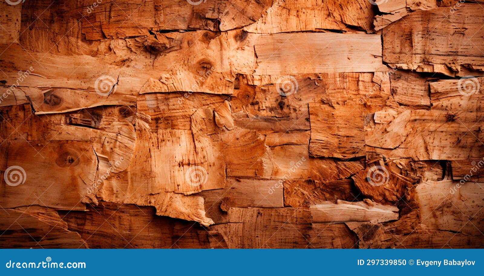 Balsa Wood Texture, Panoramic Old Background - AI Generated Image Stock ...