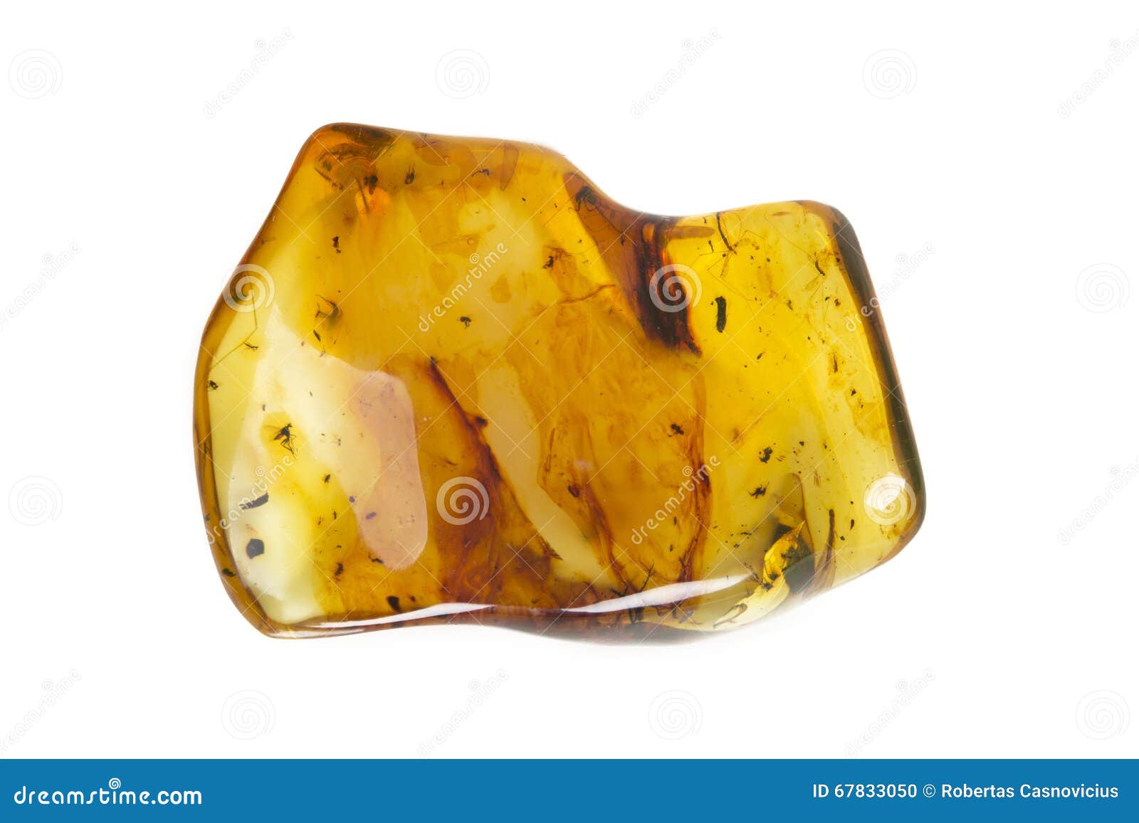 Baltic Amber Stone with Inclusions Stock Photo - Image of beauty, stone ...