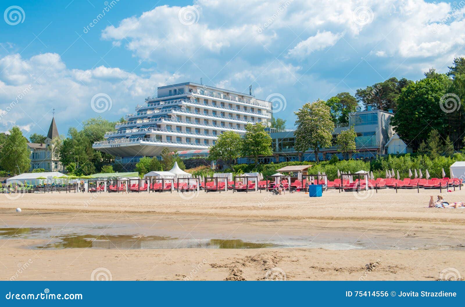 Baltic Beach Hotel editorial photo. Image of stars, resort - 75414556