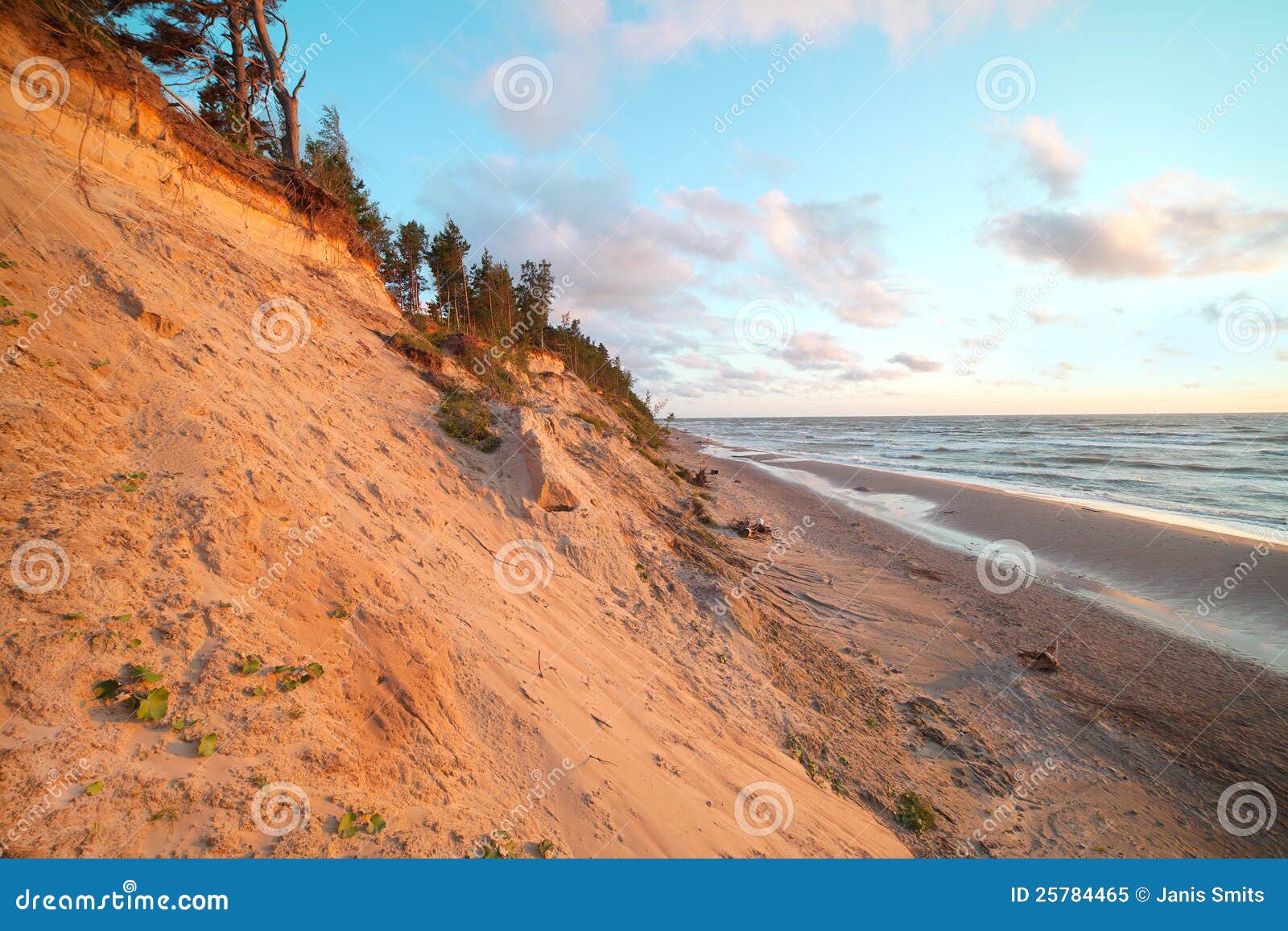 Baltic coast, Latvia. stock image. Image of seaside, latvia - 25784465
