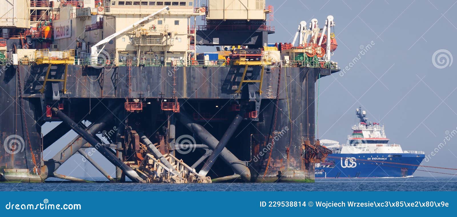 BALTIC PIPE editorial stock image. Image of pogorzelica - 229538814