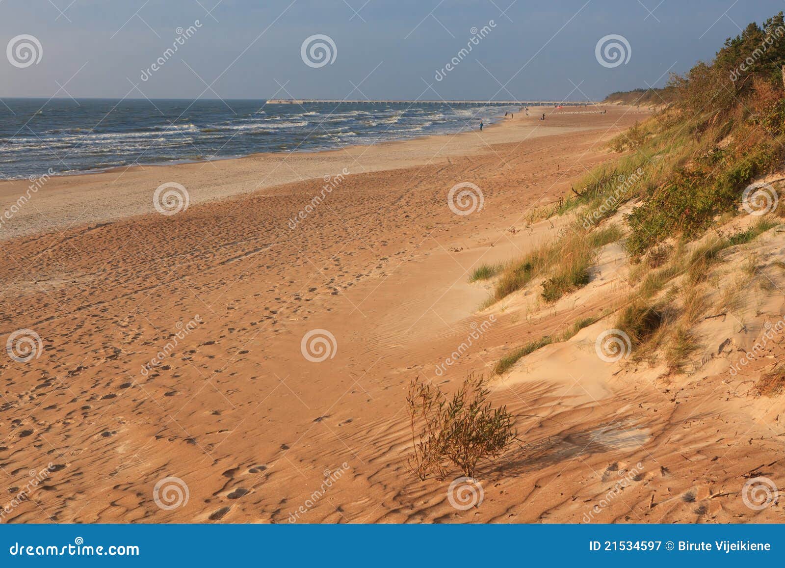 Baltic sea beach stock image. Image of europe, scenic - 21534597