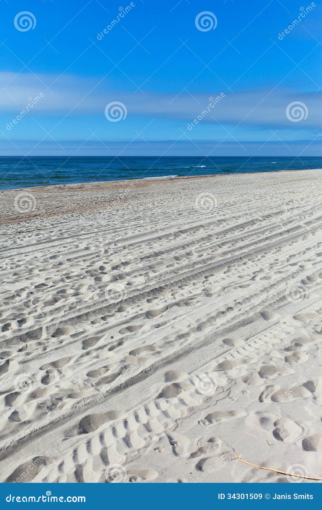 Baltic Sea Coast in Lithuania. Stock Image - Image of curonian, nature ...