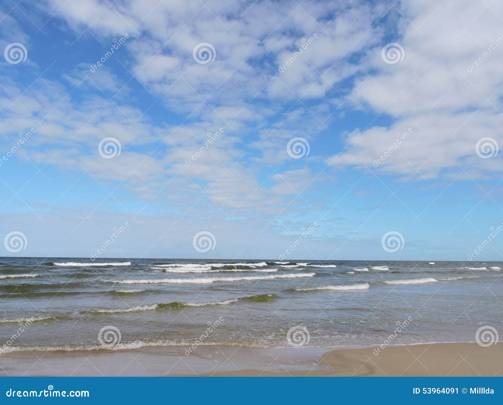 Baltic Sea Coast, Lithuania Stock Image - Image of baltic, sand: 53964091