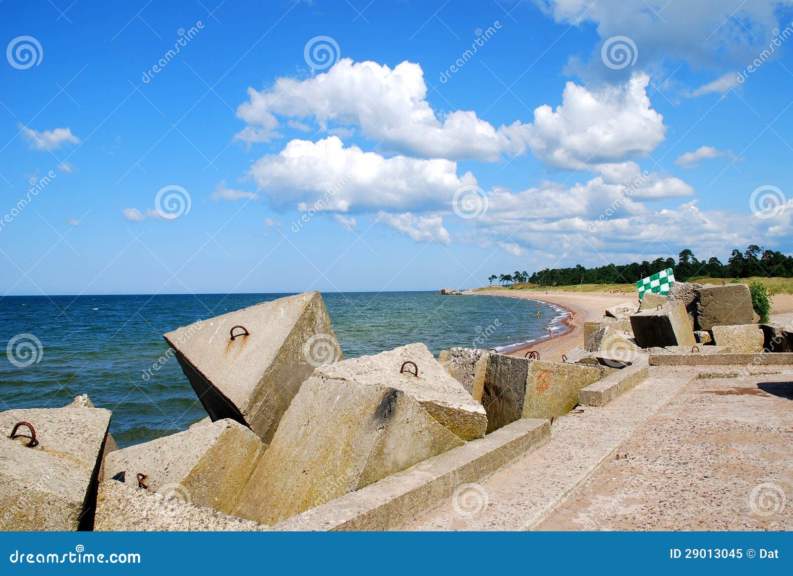 Baltic Sea coastline stock image. Image of cutwater, baltic - 29013045