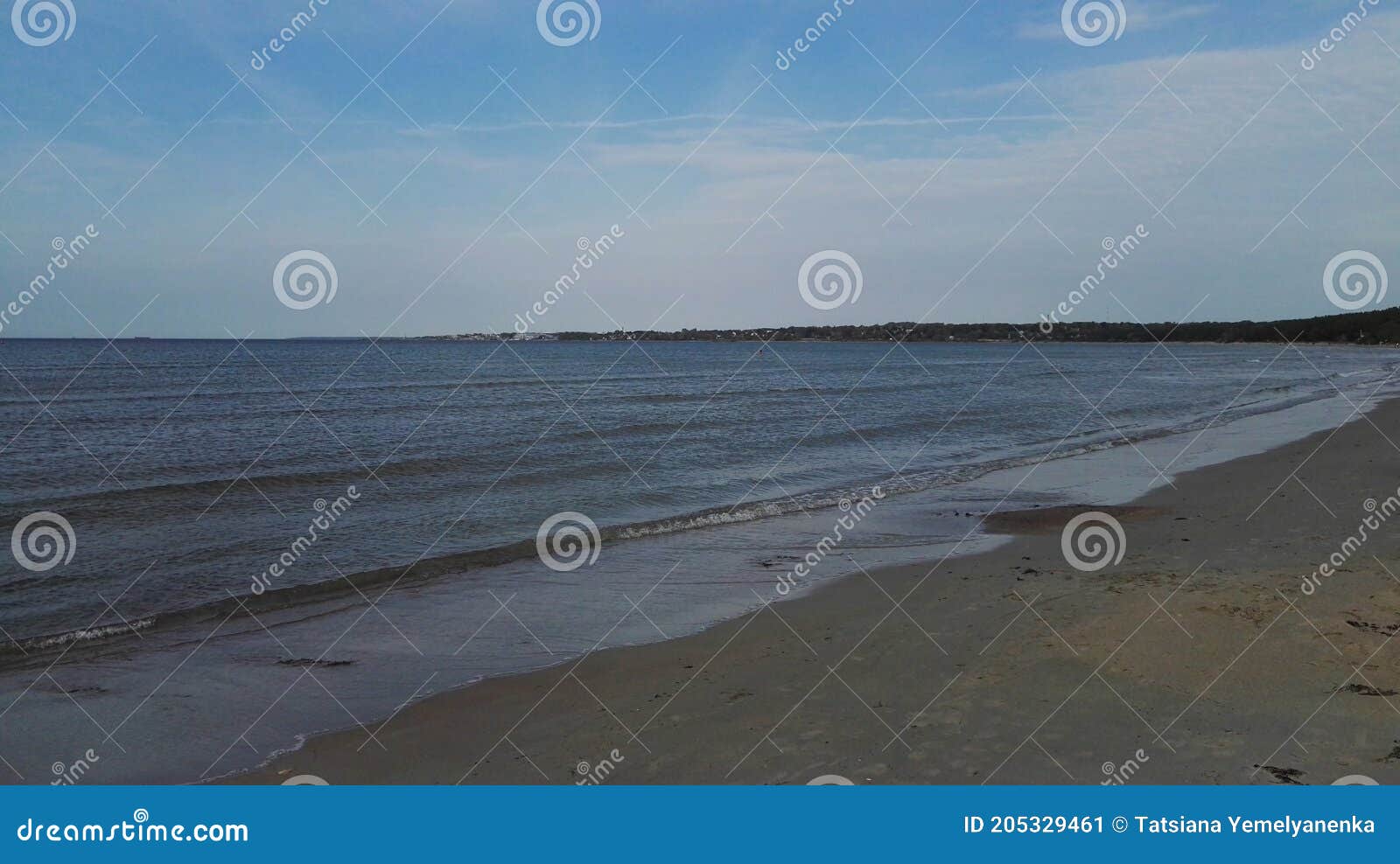 Pirita beach, Tallinn stock image. Image of shore, water - 205329461