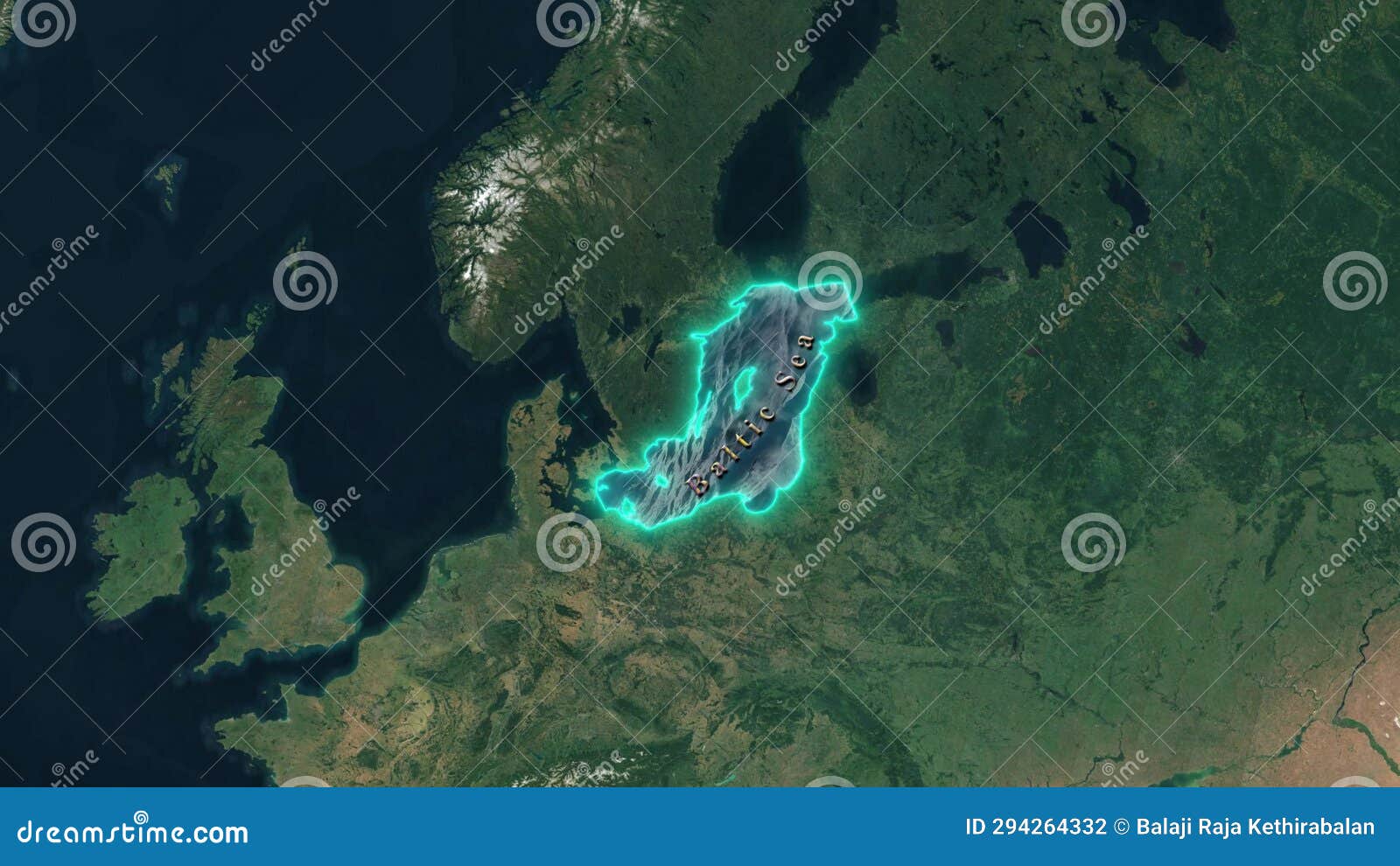 Baltic Sea Map stock footage. Video of world, slow, shot - 294264332