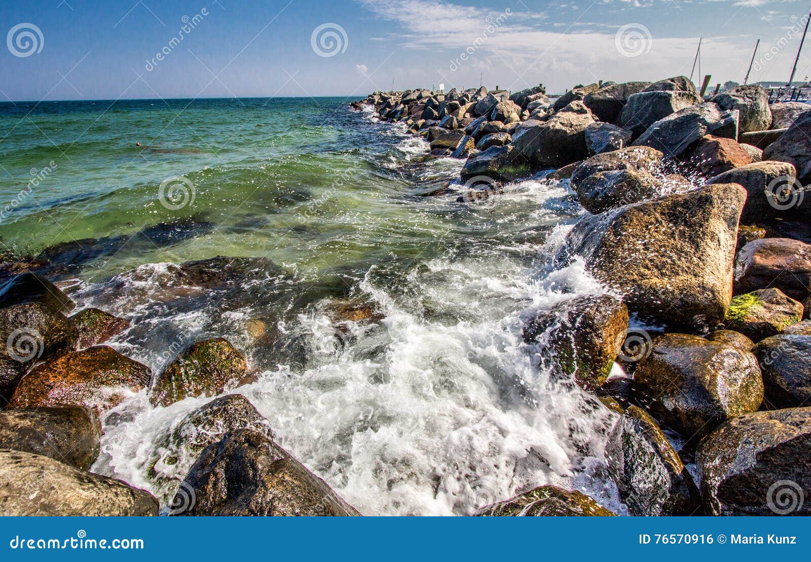 Baltic Sea, Rocks, Beautiful Landscape! Stock Photo - Image of latvian ...