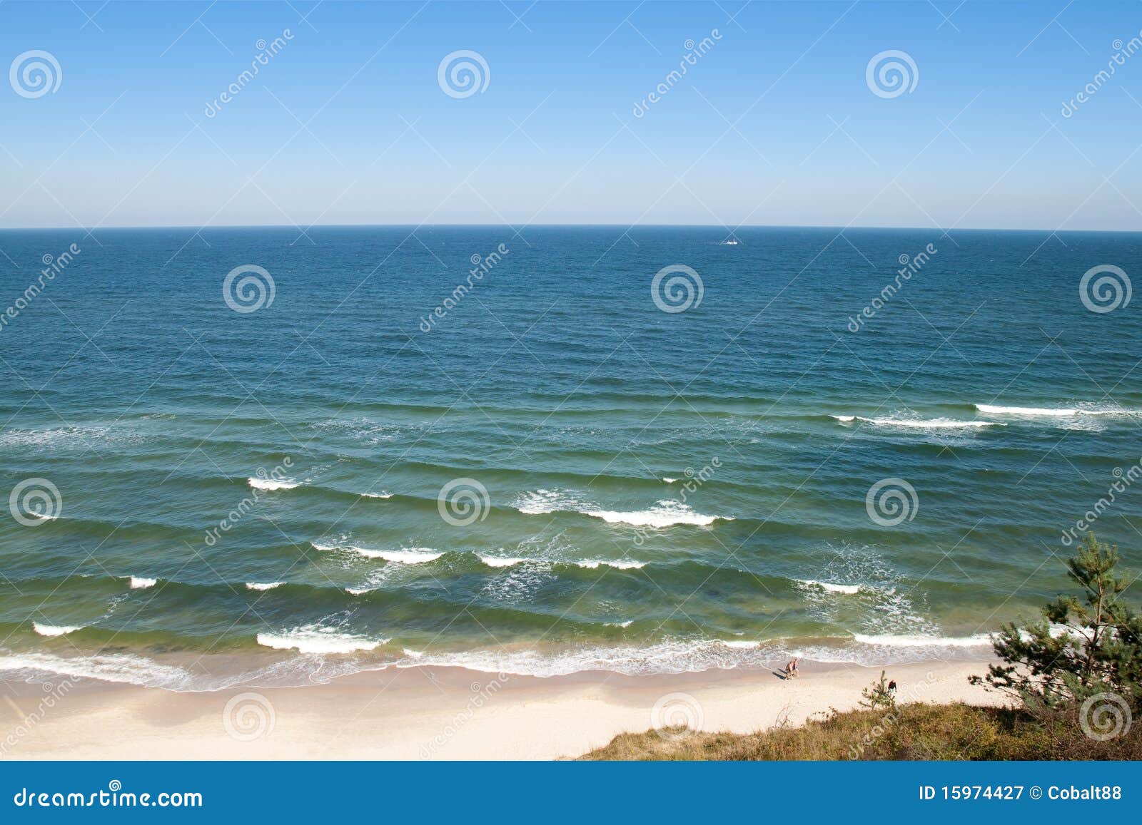 Baltic sea view stock image. Image of recreation, coast - 15974427