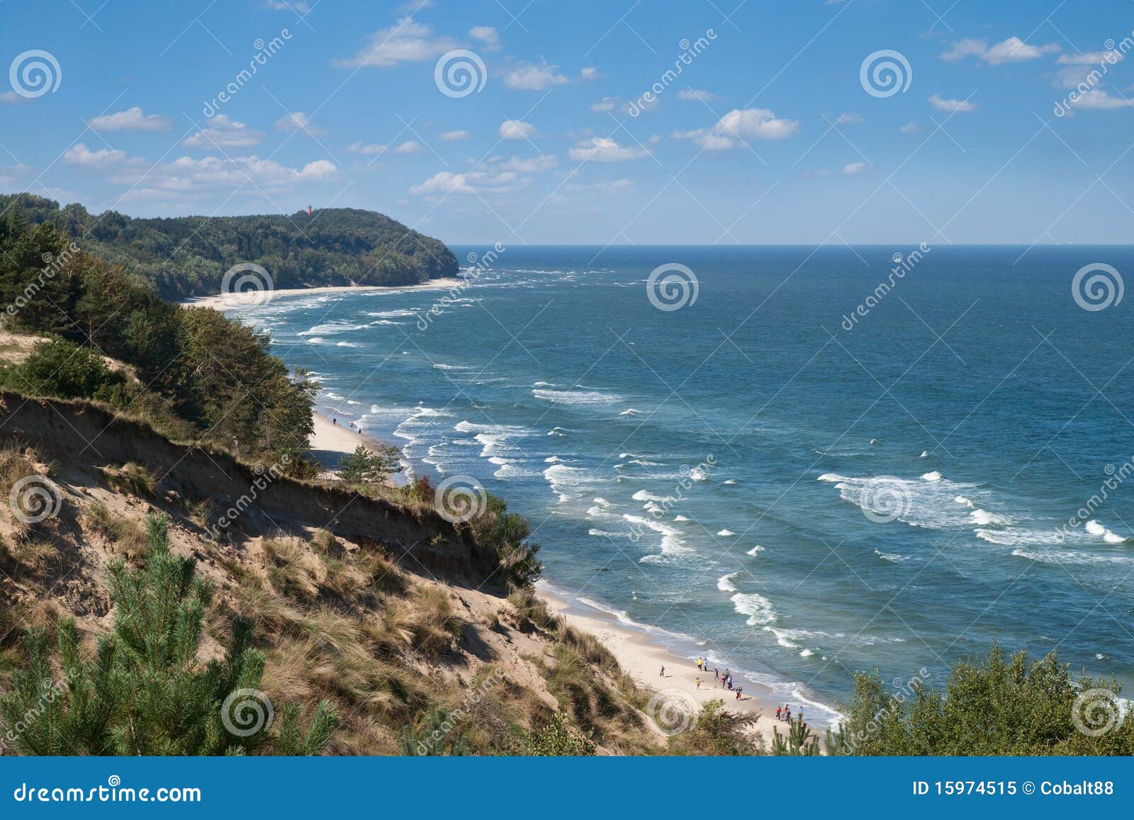 Baltic sea view stock image. Image of summer, tourism - 15974515