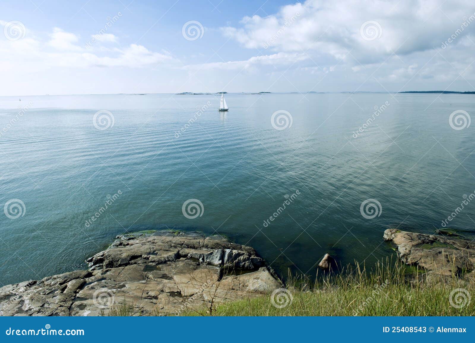 Baltic sea view stock image. Image of freedom, scandinavia - 25408543
