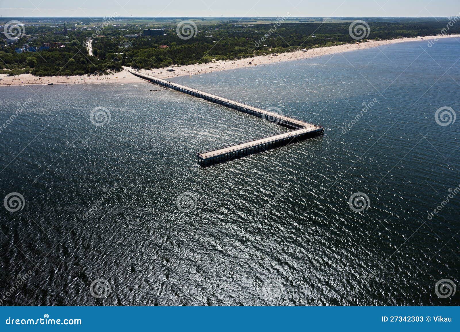 Baltic seaside stock image. Image of forest, waves, seaside - 27342303