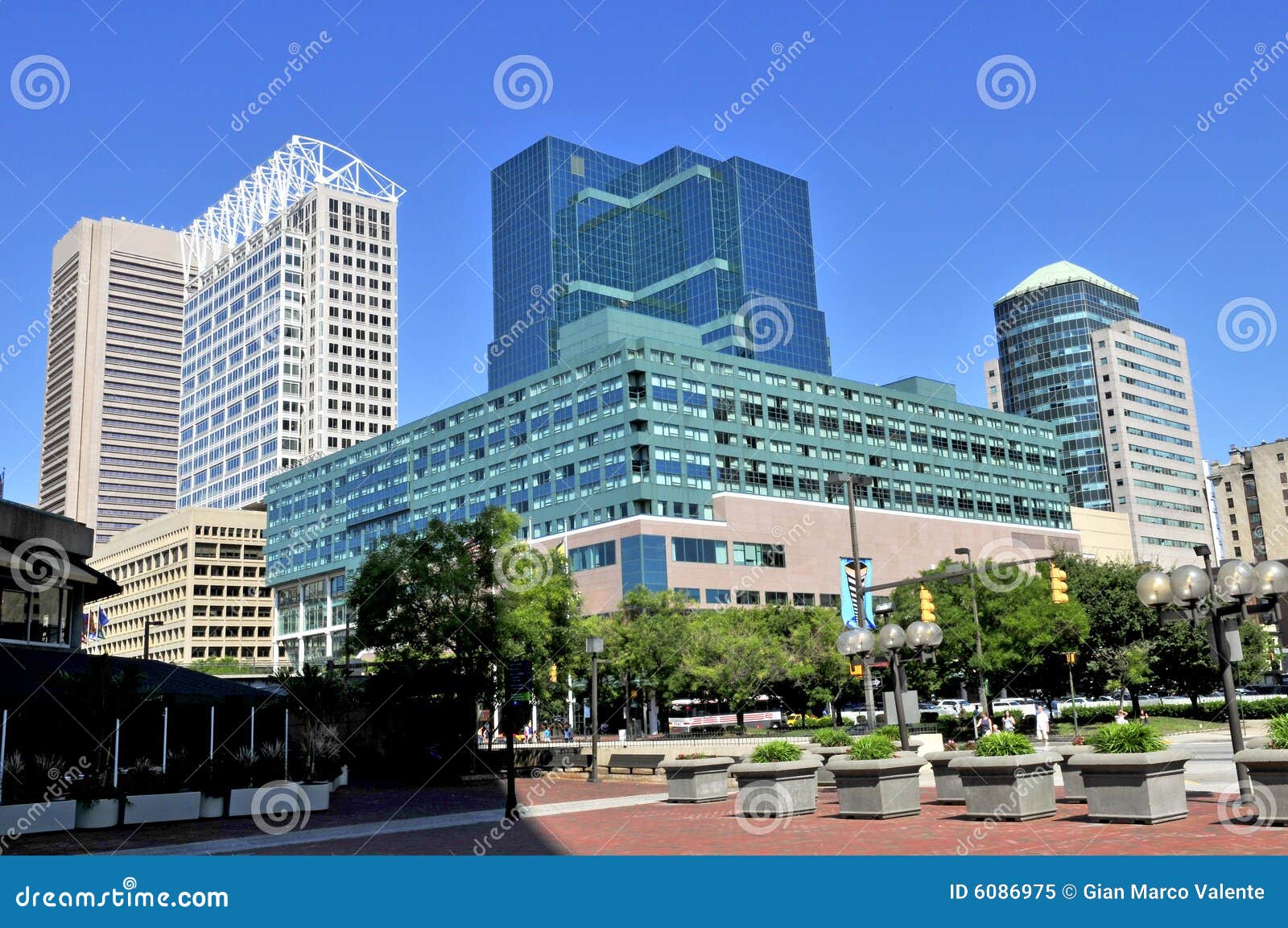 Baltimore Buildings stock image. Image of american, baltimore - 6086975