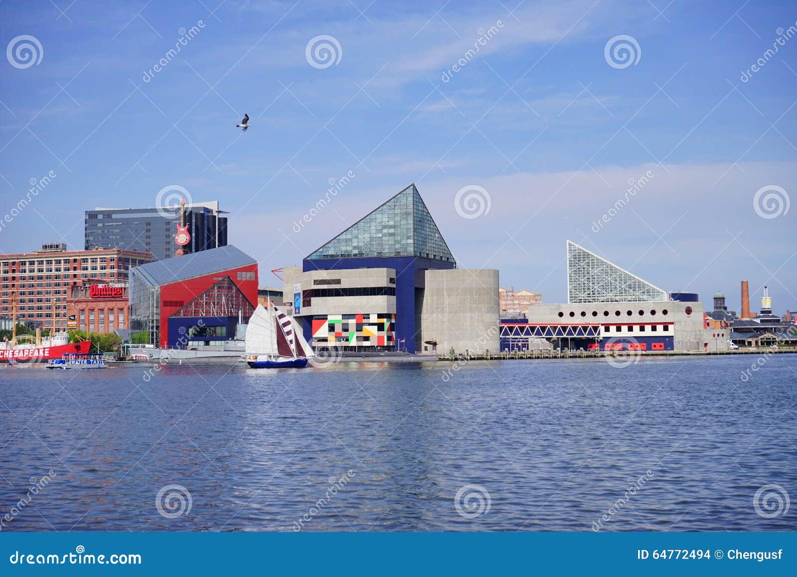 Baltimore Downtown Building Editorial Stock Image - Image of business ...