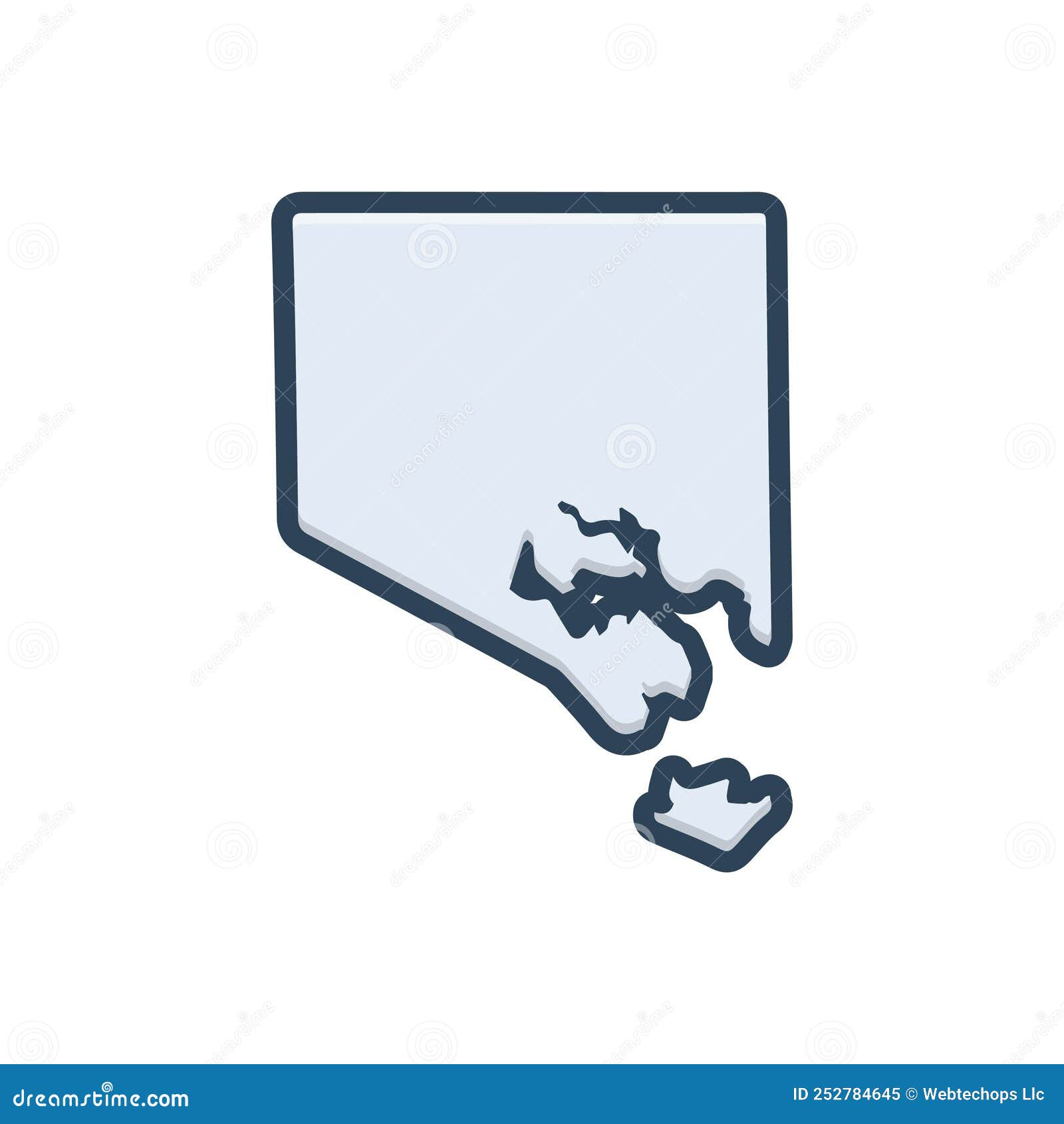 Color Illustration Icon for Baltimore, Maryland and Landmark Stock ...