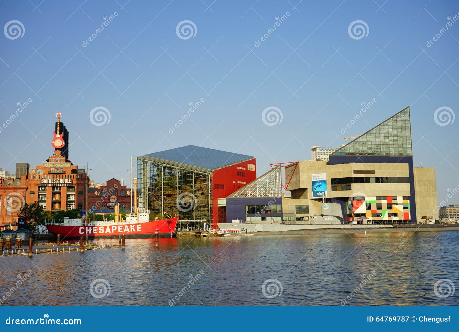 Baltimore Inner Harbor Building Editorial Photography - Image of ...