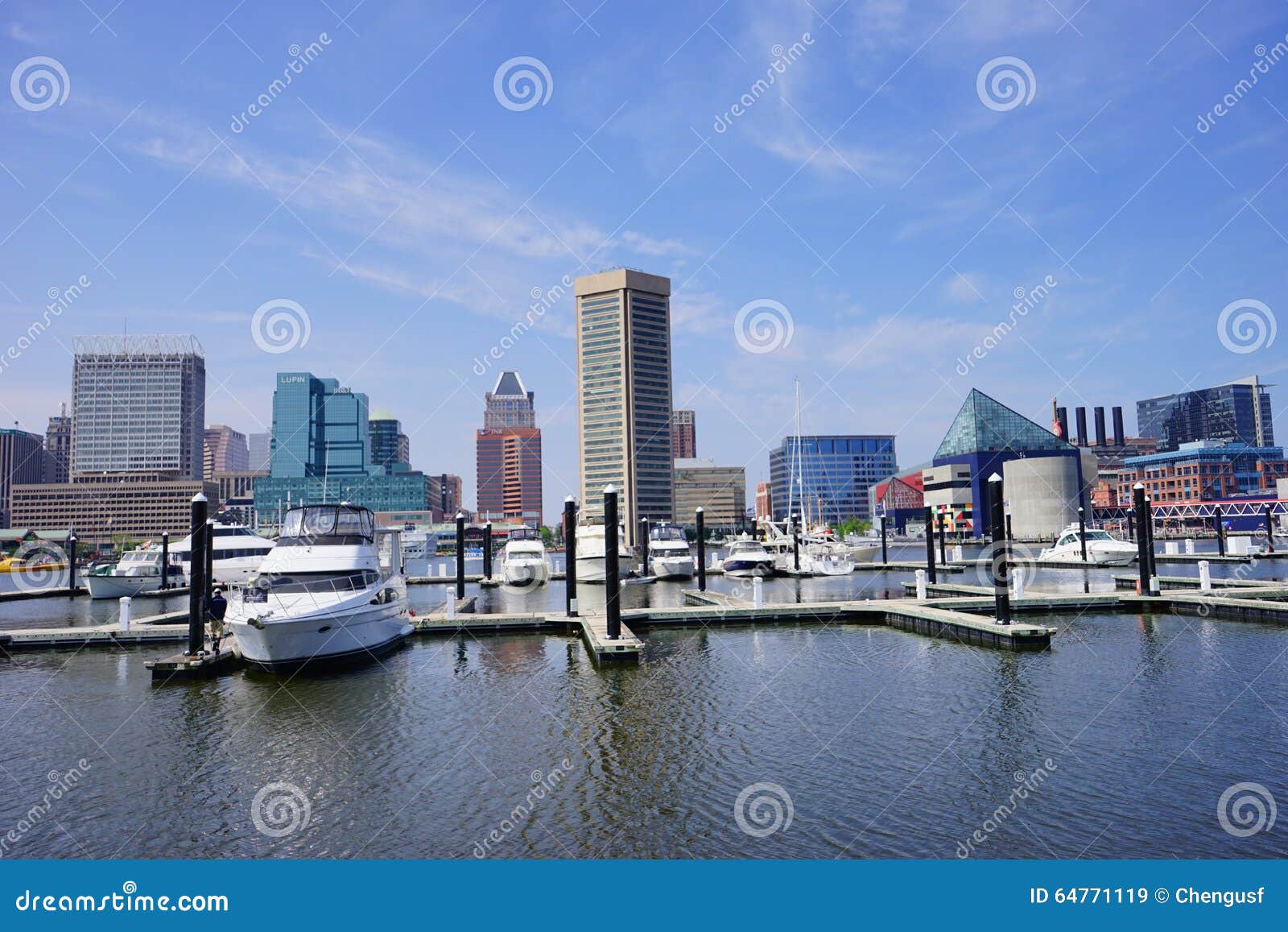 Baltimore Inner Harbor Ship Editorial Stock Image - Image of area ...