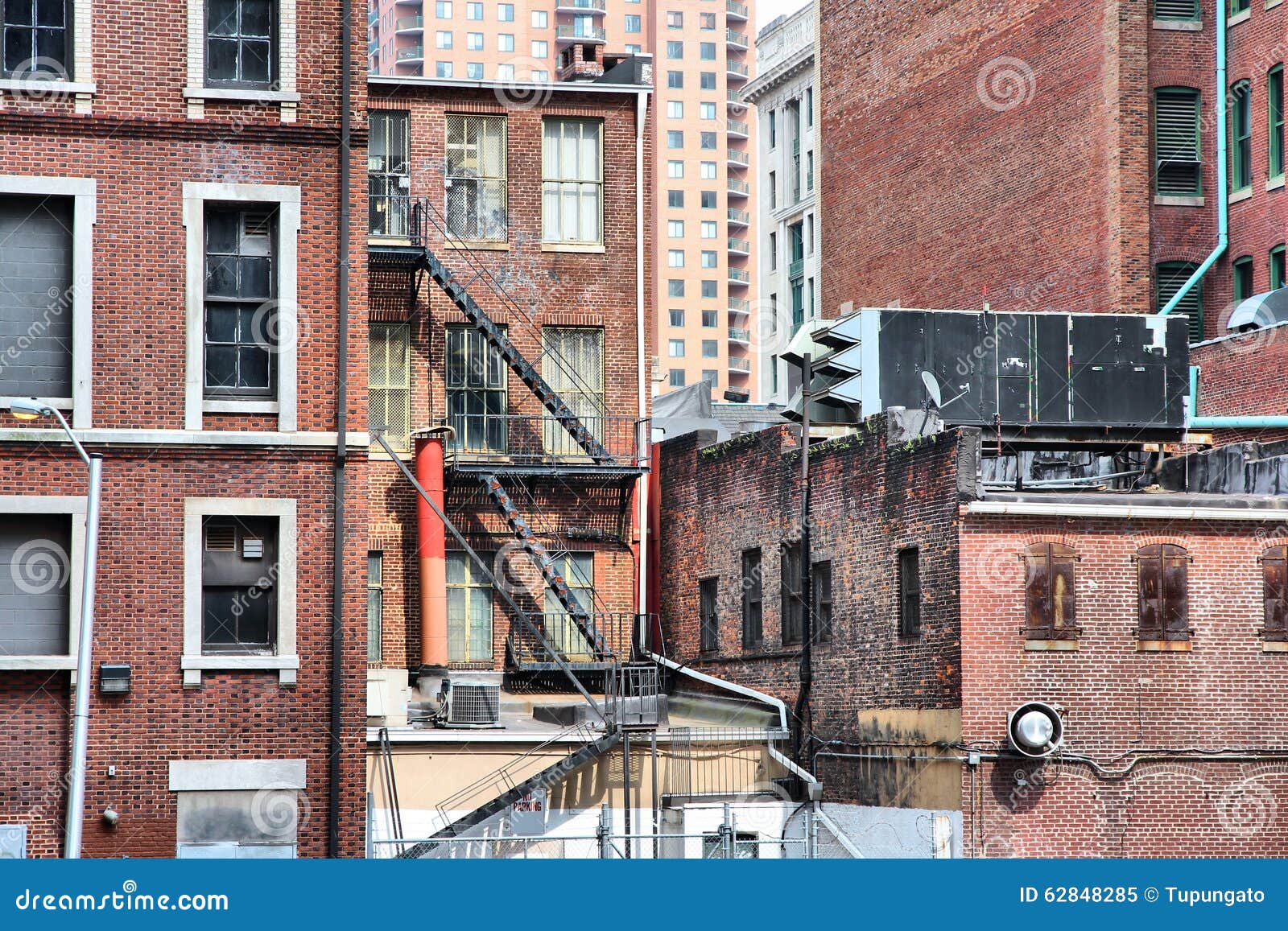 Baltimore stock image. Image of vintage, brick, building - 62848285