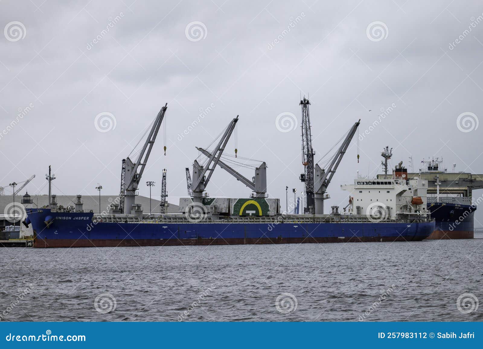 Baltimore, MD - October 2 2022: Container Ship at Baltimore Port ...