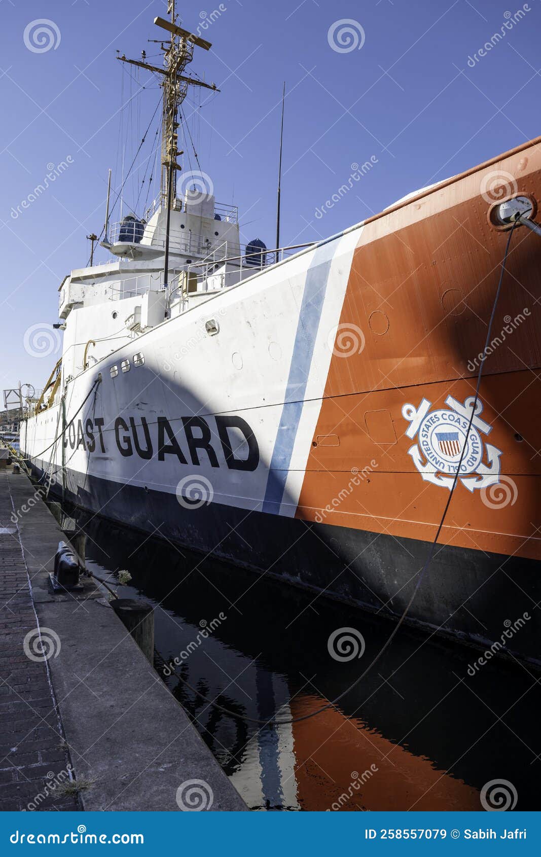 Baltimore, MD - October 9 2022: Retired Coast Guard Ship in Baltimore ...