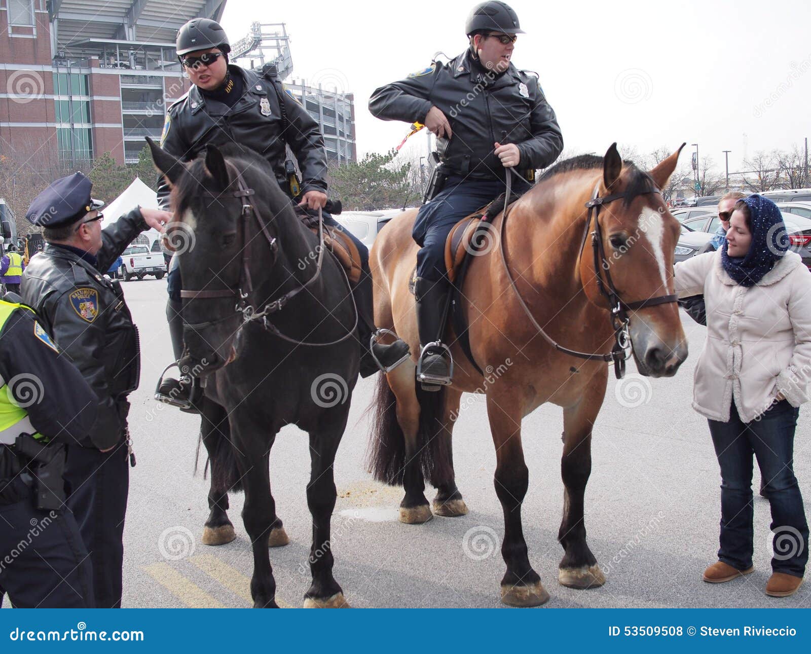 Baltimore Mounted Police editorial stock photo. Image of police - 53509508
