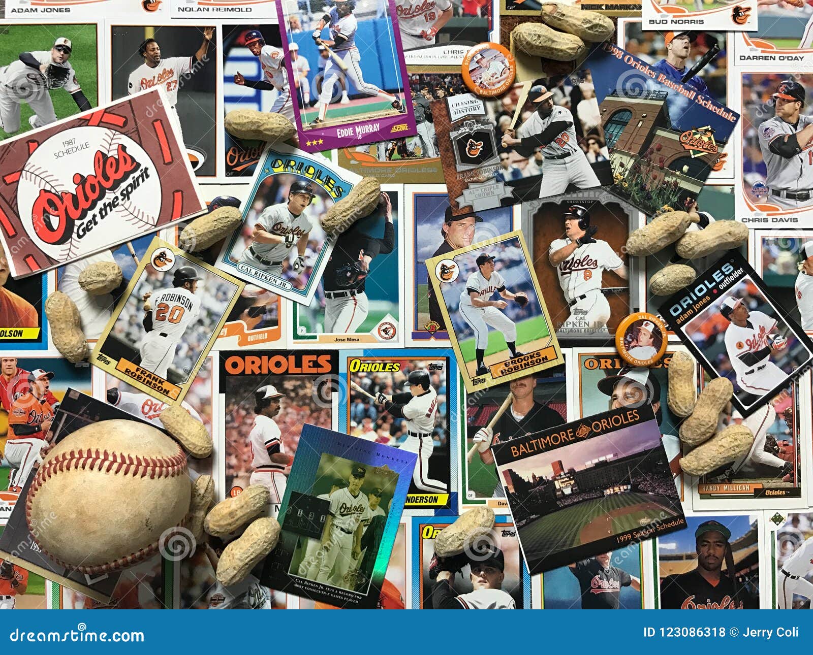 Baltimore Orioles Legends Collage Editorial Stock Photo - Image of ...