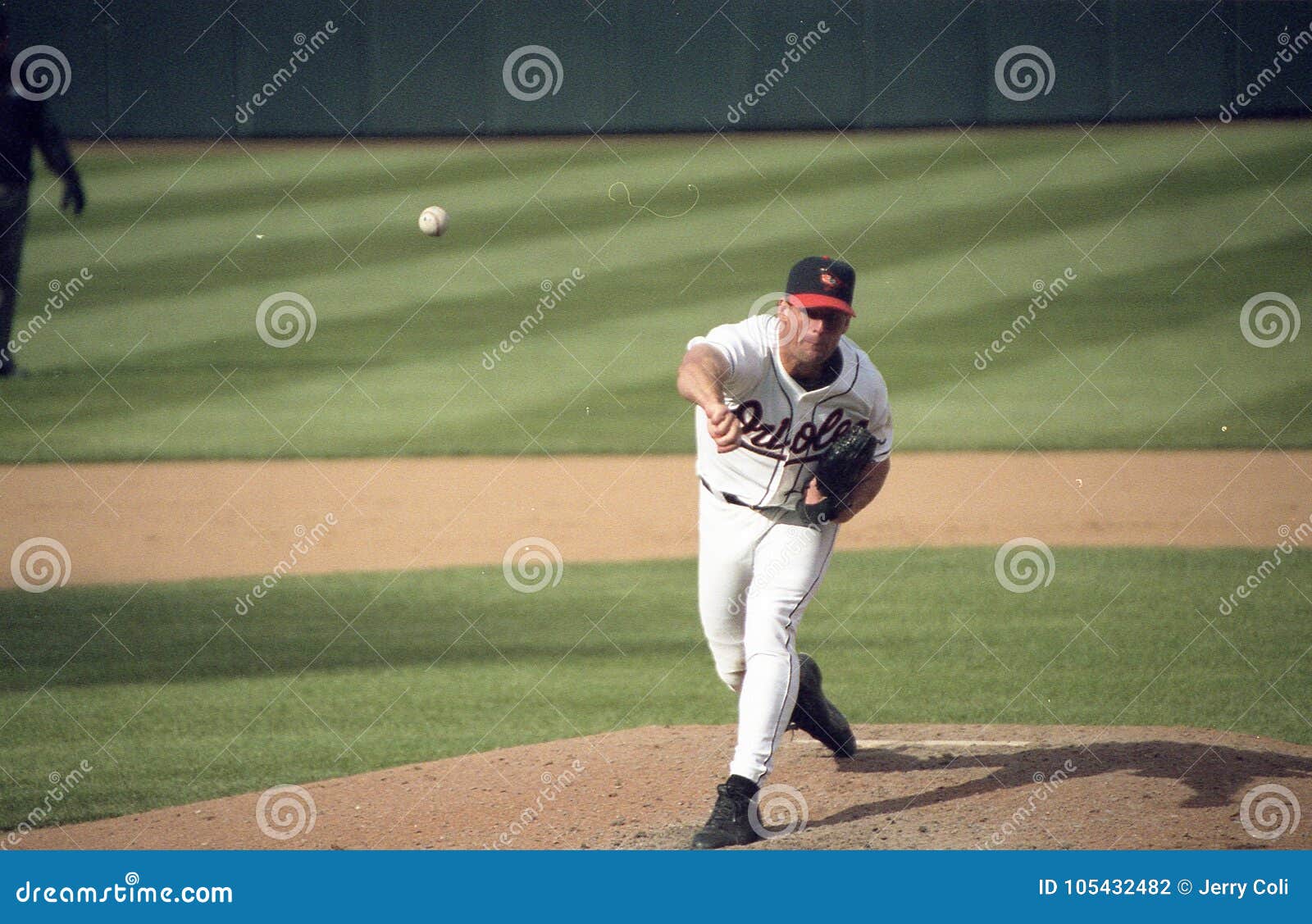 Scott Erickson editorial photography. Image of game - 105432482