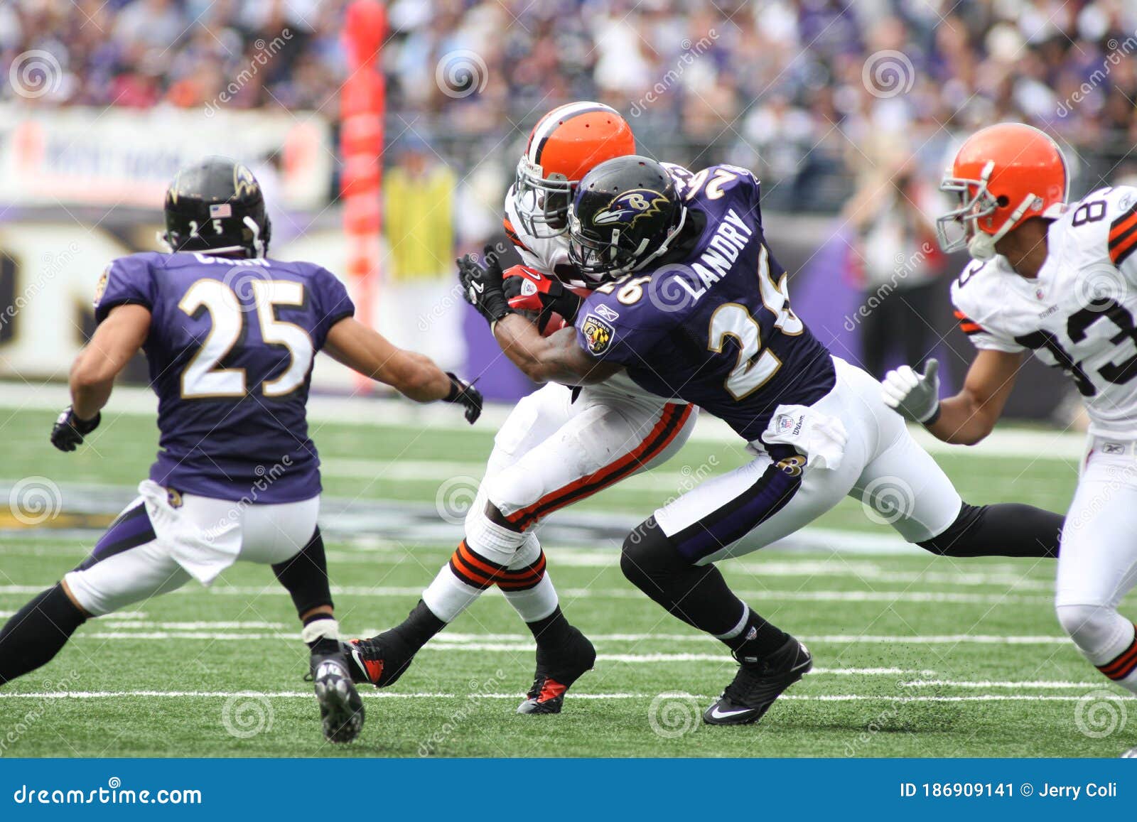 Dawan Landry, Baltimore Ravens Editorial Photo - Image of football ...