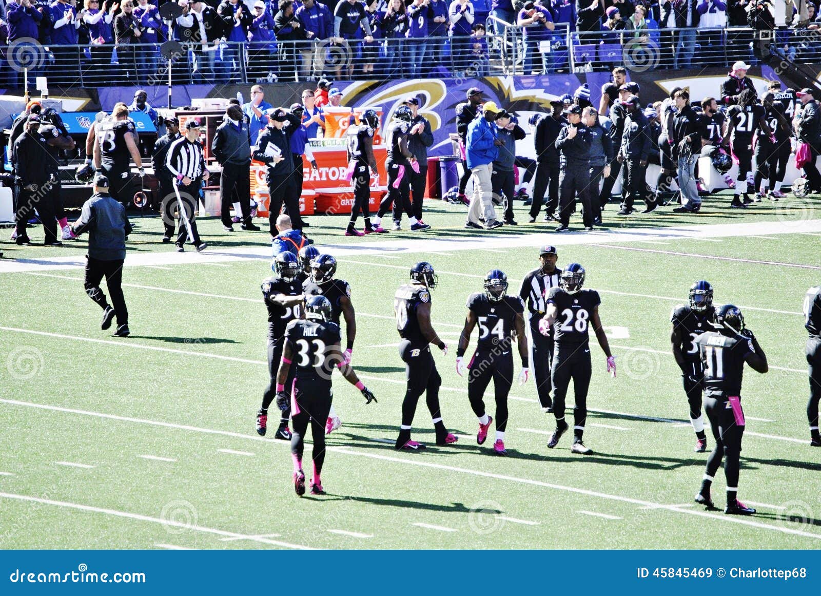 Baltimore Ravens Football editorial stock image. Image of atlanta ...