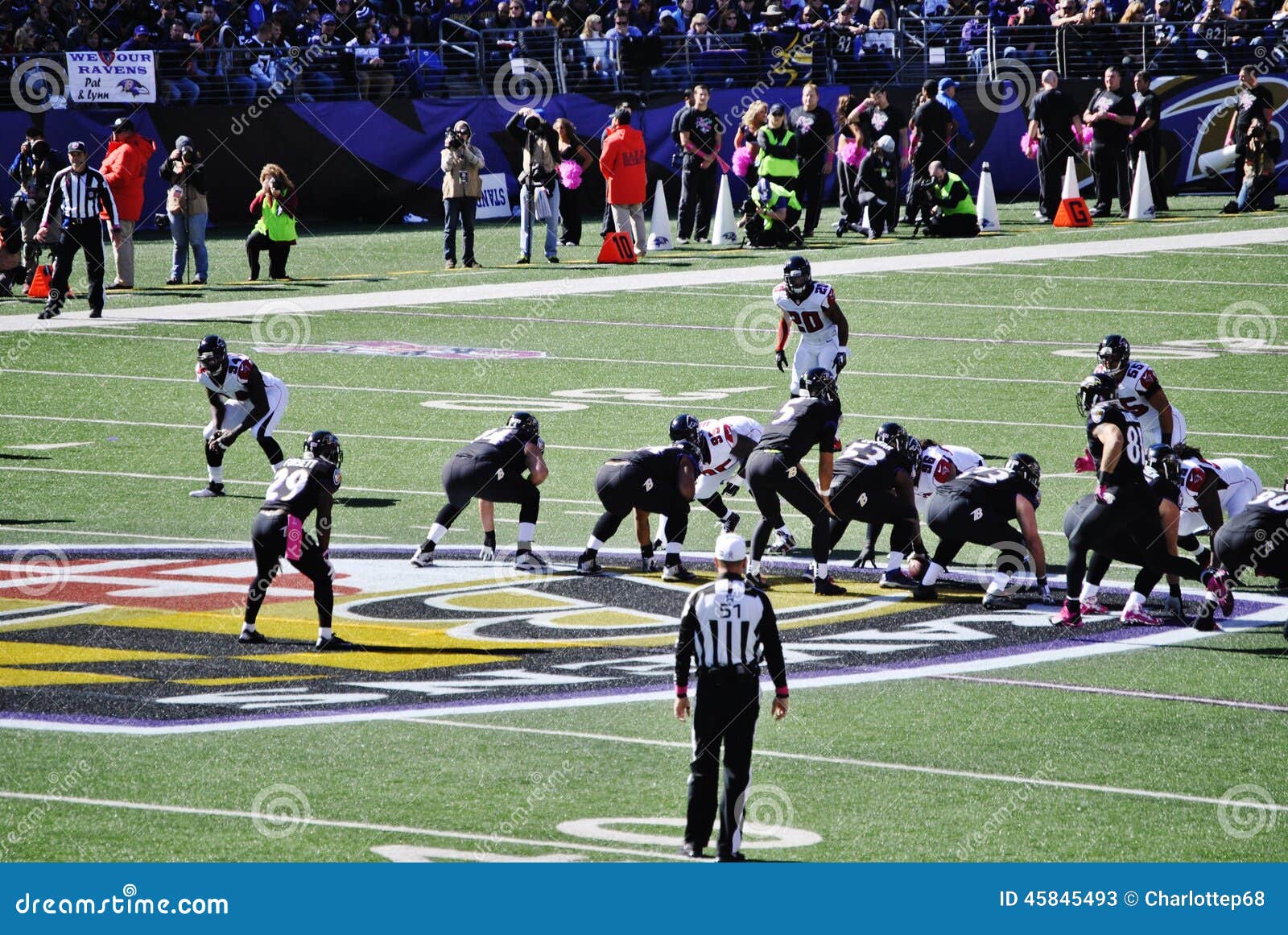 Baltimore Ravens Football editorial stock photo. Image of maryland ...