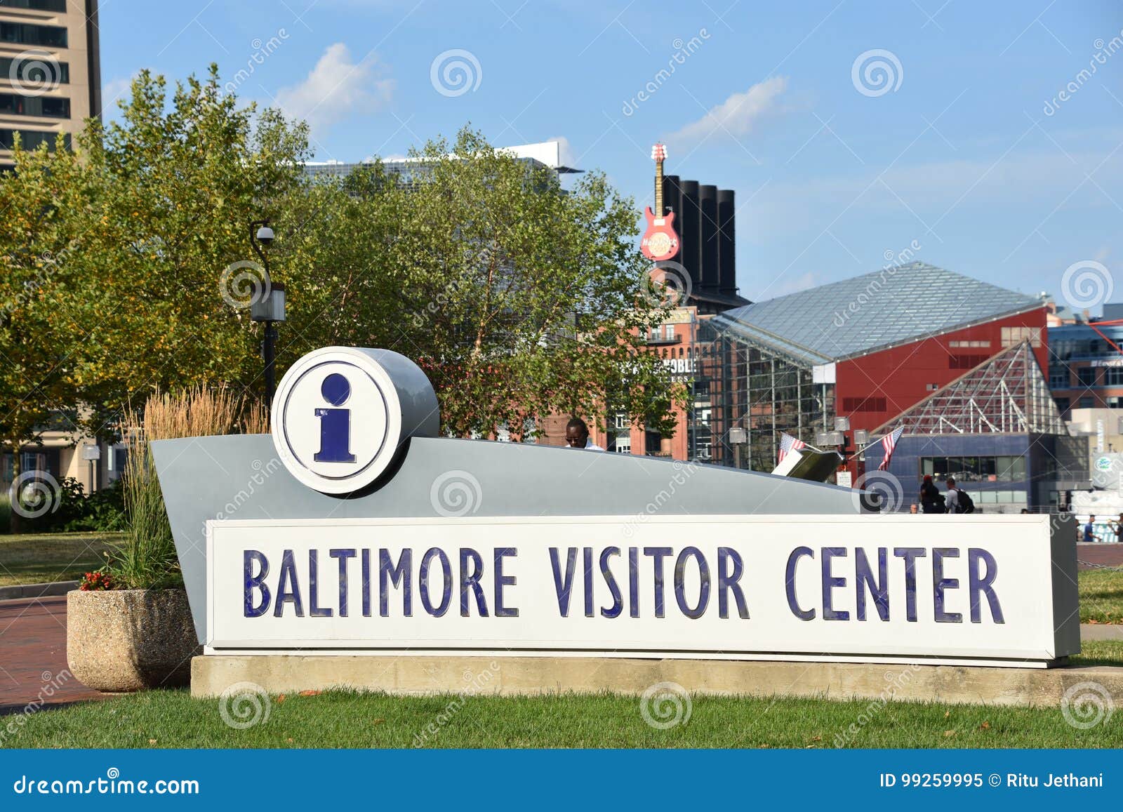 Baltimore Visitor Center in Maryland Editorial Image - Image of ...