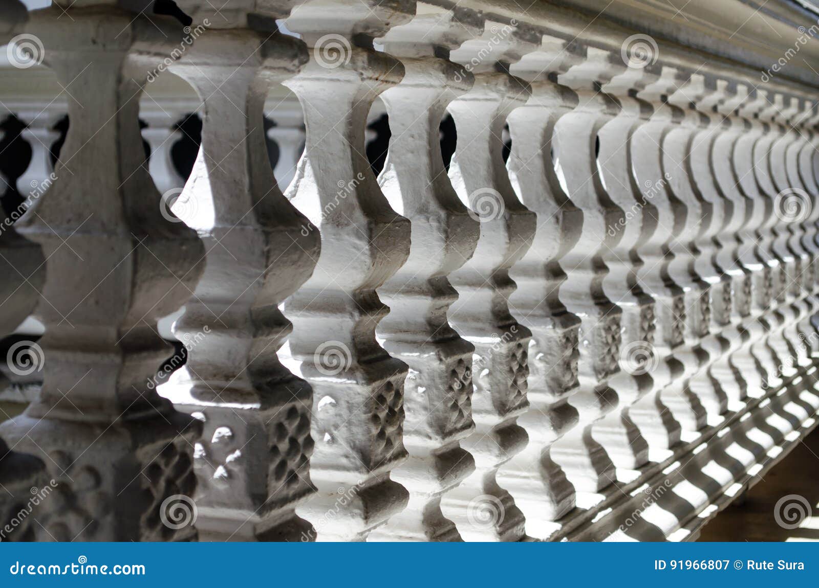 Baluster stock image. Image of fashioned, classic, baroque - 91966807