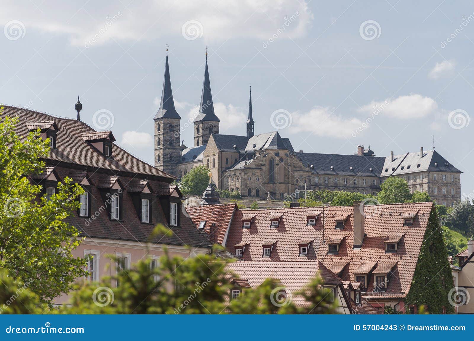 Bamberg Castle stock image. Image of afar, trip, castle - 57004243